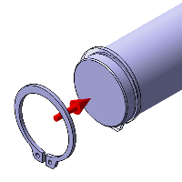 Sicherungsringe / Sicherungsscheiben / Sprengringe - Schrauben, Bolzen ...
