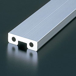 Flache Aluminium-Strangpressprofile/Ohne Schulter/Nutbreite 10mm/1 Nut ...